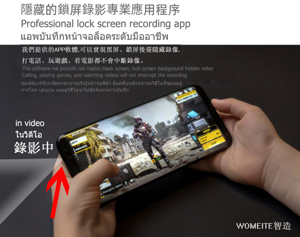 DIY modified custom mobile phone iPhone hidden spy HD camera anteye ...