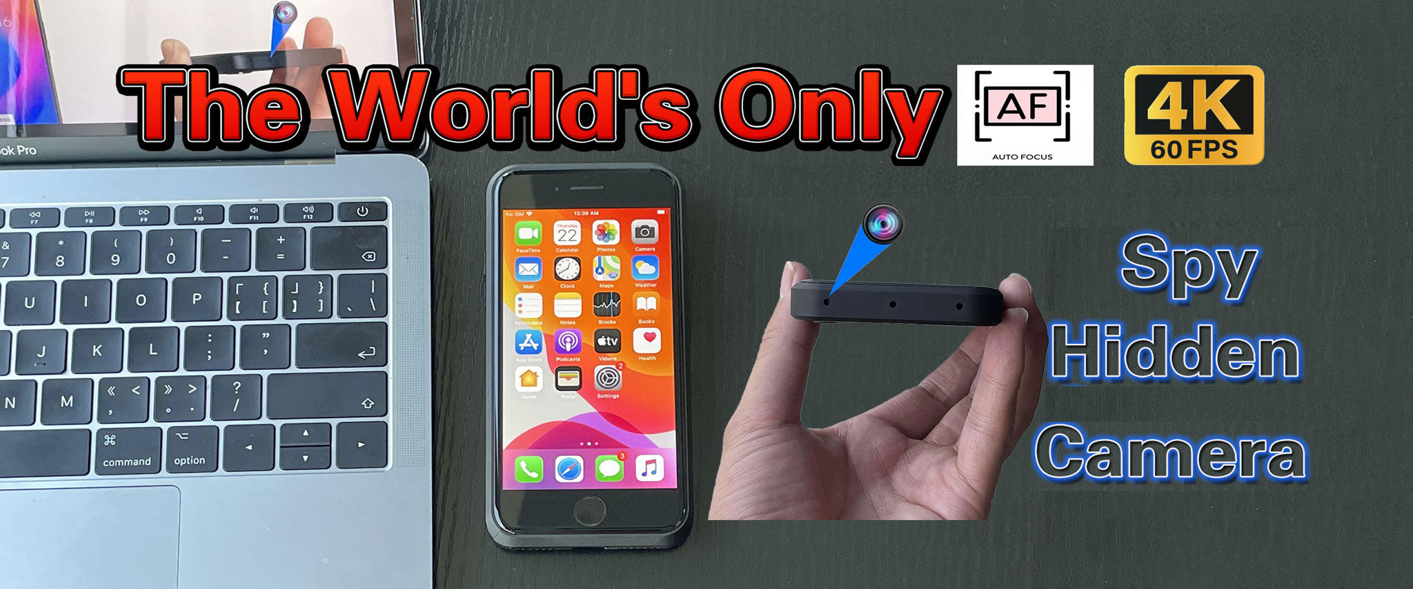 Best portable HD hidden stealth spy pinhole camera-Anteye Technology