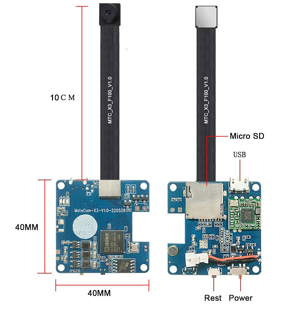 H265 Starlight Night Vision DIY Camera Module – Anteye Technology